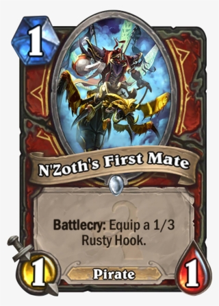 N'zoth's First Mate - Hearthstone Mech C Thun - Free Transparent PNG ...