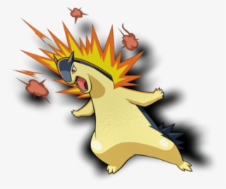 Typhlosion Sticker - Illustration - Free Transparent PNG Download - PNGkey