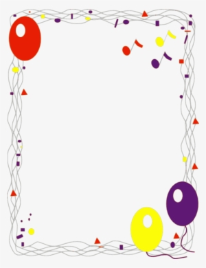 Balloons Border PNG, Transparent Balloons Border PNG Image Free ...
