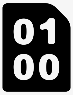 Binary Code With Zeros And One Comments - Ones And Zeros Icon - Free ...