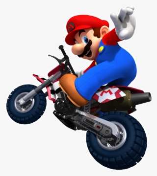 Mario And Luigi Bike - Mario Bros En Moto - Free Transparent PNG ...