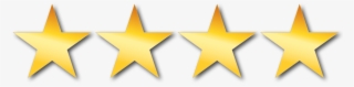 Four Out Of Four Star Reviews - Etoile Png 3d - Free Transparent PNG ...