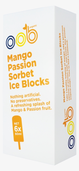 Mango Passion Ice Blocks Box - Free Transparent PNG Download - PNGkey