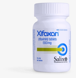 Photograph Of Xifaxan Bottle - Salix Pharmaceuticals - Free Transparent ...
