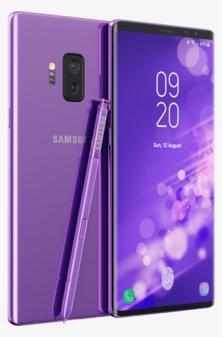 10f - S Note 9 Purple - Free Transparent PNG Download - PNGkey
