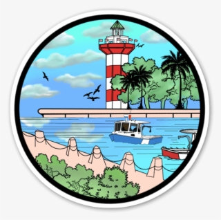 Hhi, Sc Lighthouse Sticker - Lighthouse - Free Transparent PNG Download ...