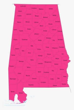 Alabama - Alabama Map Vector - Free Transparent PNG Download - PNGkey