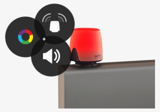 Kuando Busylight Omega On Labtop With Colorwheel, Audio - Circle - Free ...