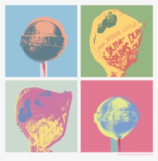 Dum Dums Pop Art Men's Regular Fit T-shirt - Illustration - Free ...