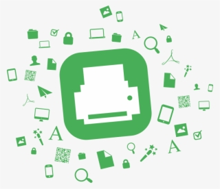 Print Management And Cost Recovery - Print Management Solution Icon ...