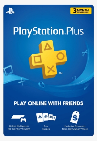 Ps Plus Codes - Ps Plus 12 Month - Free Transparent PNG Download - PNGkey