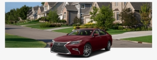 2017 Lexus Es Header Banner - Suburban Neighborhood Street - Free ...