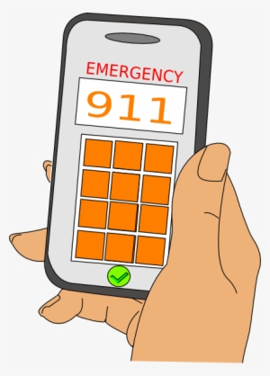 Picture Black And White Library Emergency Phone Call - Call 911 Clip ...