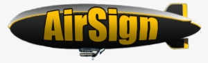 Airsign Airship - Airsign Blimp - Free Transparent PNG Download - PNGkey