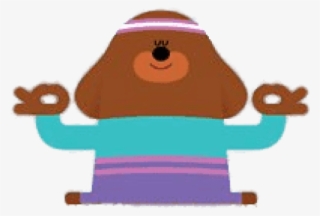 Free Png Download Duggee Doing Yoga Clipart Png Photo - Hey Duggee ...