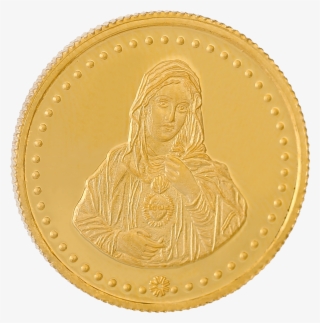Mother Mary Gold Coin - Coin - Free Transparent PNG Download - PNGkey