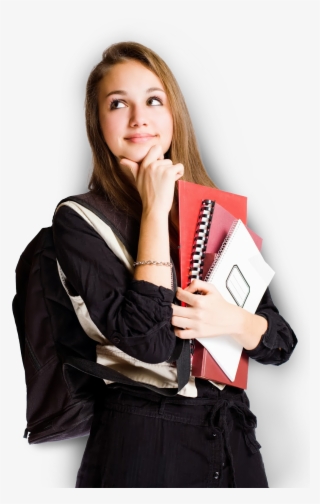Student Png - College Girl In Png - Free Transparent PNG Download - PNGkey
