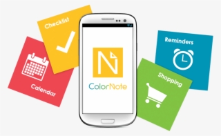 Colornote App Review - Colornote App - Free Transparent PNG Download ...