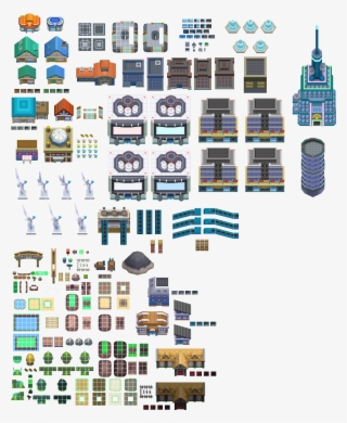 Tileset - Pokemon Tilesets - Free Transparent PNG Download - PNGkey