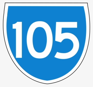 105 Based On Australian State Route Signs - 58 - Free Transparent PNG ...