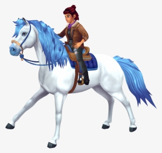 Lisa & Starshine - Lisa Peterson Star Stable - Free Transparent PNG ...