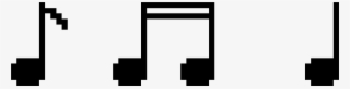 Music Notes - Music Note Pixel Png - Free Transparent PNG Download - PNGkey