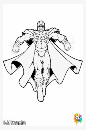 Magneto - Magneto Coloring Pages - Free Transparent PNG Download - PNGkey