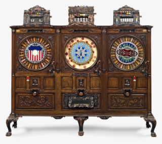 The Mills Dewey-chicago Triplet Slot Machine - China Cabinet - Free ...