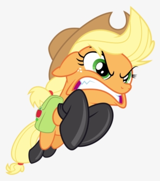 Angry, Applejack, Artist - Cartoon - Free Transparent PNG Download - PNGkey