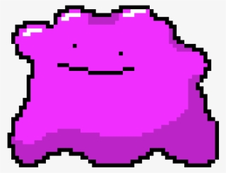 Ditto - Ditto Pixel Art - Free Transparent PNG Download - PNGkey