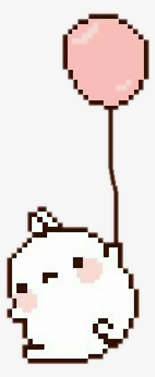 Kawaii Bunny Cute Pixel Sticker Kawaii Chan Pixel Transparent - Pixel ...