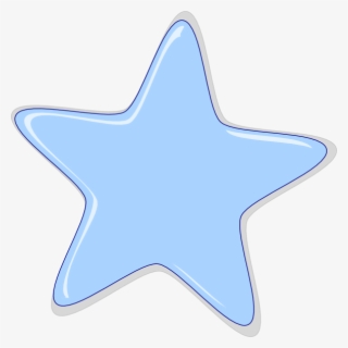 Blue Star Clipart Blue Star Clip Art At Clker Vector - Starfish - Free ...