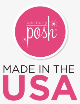 Rr0185 Posh Ic Logo Bw - Perfectly Posh Logo Without Background - Free ...