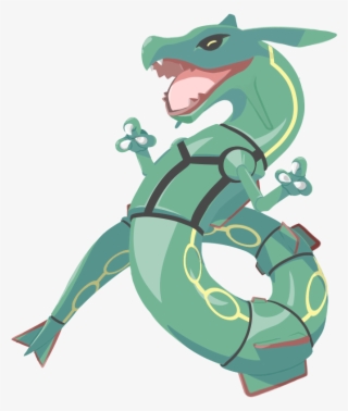 Image - Pokemon Rayquaza Sticker - Free Transparent PNG Download - PNGkey