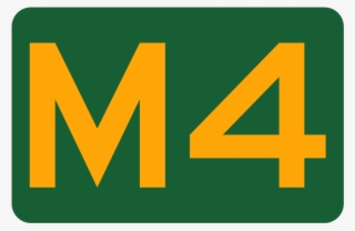 Aus Alphanumeric Route M4 - Sign - Free Transparent PNG Download - PNGkey