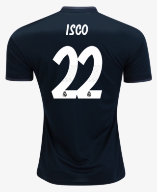 Real Madrid 18/19 Away Jersey Isco - Number - Free Transparent PNG ...