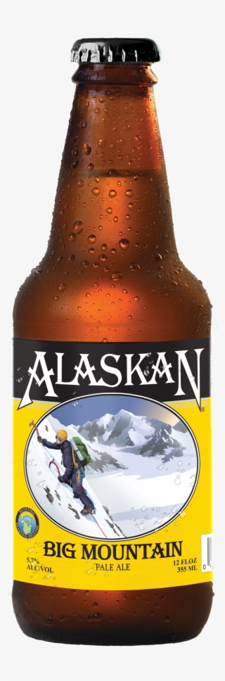 Alaska Big Mountain Bottle - Alaska Summer Beer - Free Transparent PNG ...