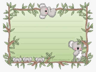 Koala Frame Clipart - Free Transparent PNG Download - PNGkey