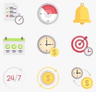Time Management - Plan Latest Vector Icon - Free Transparent PNG ...