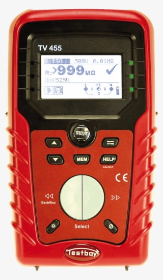 Vde 0100-600 Installation Tester Testboy Testboy Tv - Tv 455 - Free ...