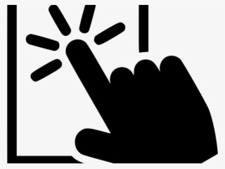 Pointer Clipart Finger Touch - Mobile In Hand Vector Icons - Free ...