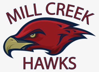 Mill Creek Hawks With Hawk Head Logo Png Mill Creek - Punching Darts ...