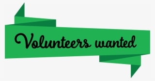 Volunteers-wanted - Wanted In Cursive - Free Transparent PNG Download ...
