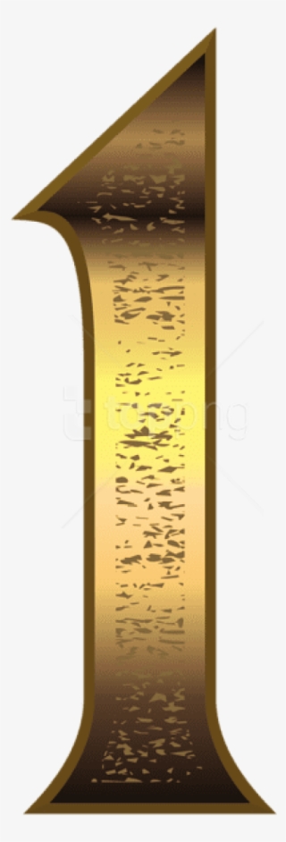Free Png Old Gold Number One Png Images Transparent - Calligraphy ...
