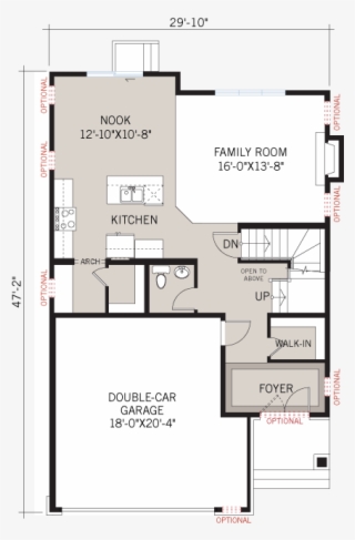 Base Floorplan Of Montage - Floor Plan - Free Transparent PNG Download ...