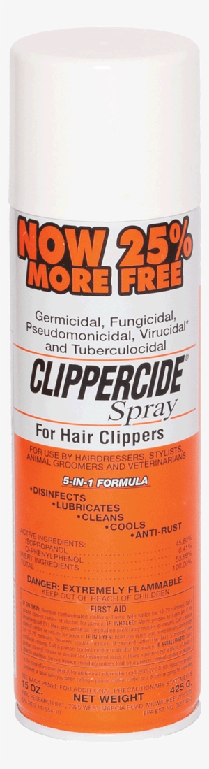 Clippercide Spray For Hair Clippers - Clippercide Spray For Clippers ...
