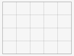 Printable 4 By 5 Grid - Monochrome - Free Transparent PNG Download - PNGkey