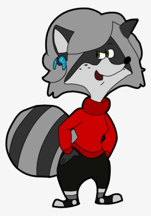 Foot Clipart Raccoon - Ron Raccoon Cartoon Transparent - Free ...