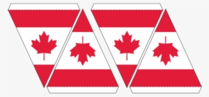 Canadian Flag Maple Leaf Bunting - Canadian Flag Triangle Fold - Free ...