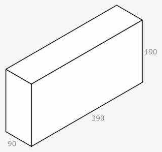 Full Length 90mm Wide Solid Masonry Block - Brikmakers Masonry Blocks ...